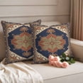 Ethnic Art Boho Outdoor Waterproof Throw Pillow Covers Set of 2, 16"x16 ...