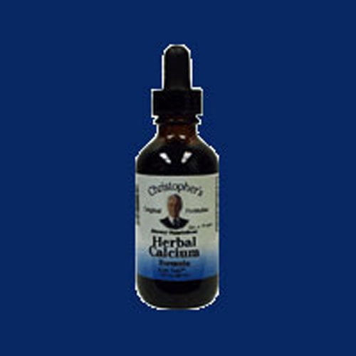 Suplemento de calcio herbal Formulas del Dr. Christopher, 60 ml ...