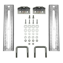 Extreme Max 3006.7078 12" Galvanized Swivel-Top Bunk Bracket with ...