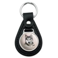 Siberian Husky Spinning Keychain - Walmart.com