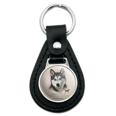 Siberian Husky Spinning Keychain - Walmart.com