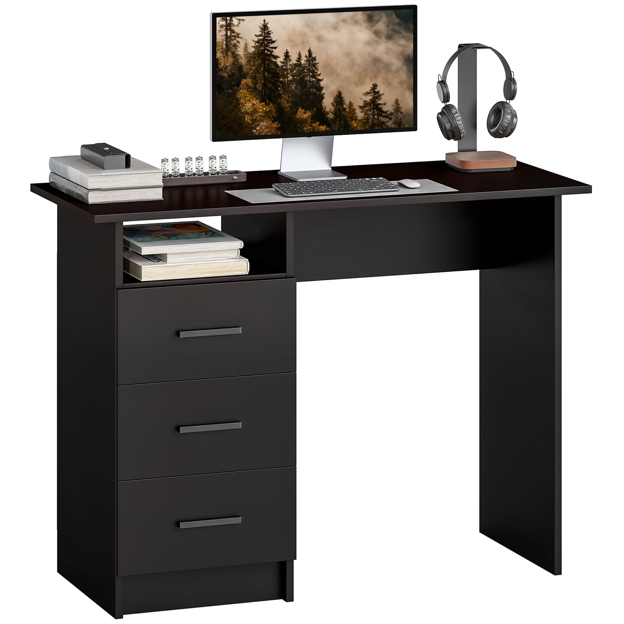 Click here for Homcom Computer Desk With Drawers  39 Home Office... prices