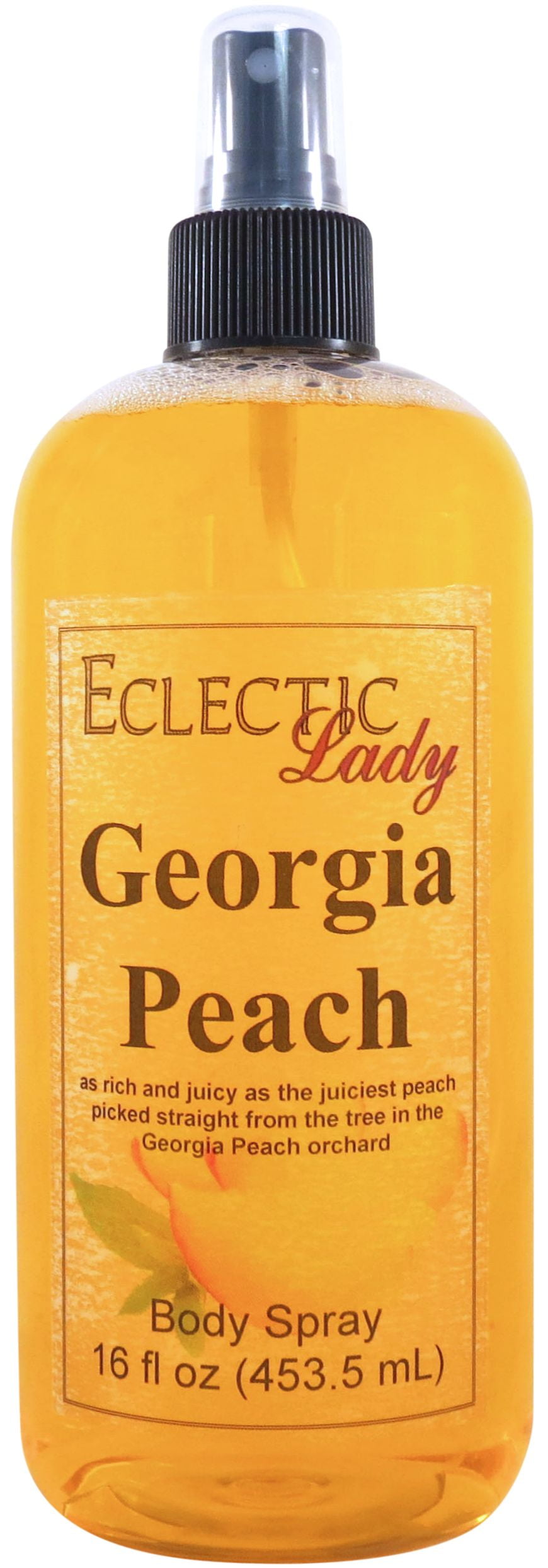 Georgia Peach Body Spray, Eclectic Lady, Hydrating Mist, Unisex, 16 Oz ...