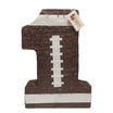 APINATA4U Large 20" Tall Number One Brown Football Theme Sports Pinata ...