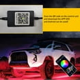LED Strip Under Car Tube Underglow Underbody System Neon Light Kit ...
