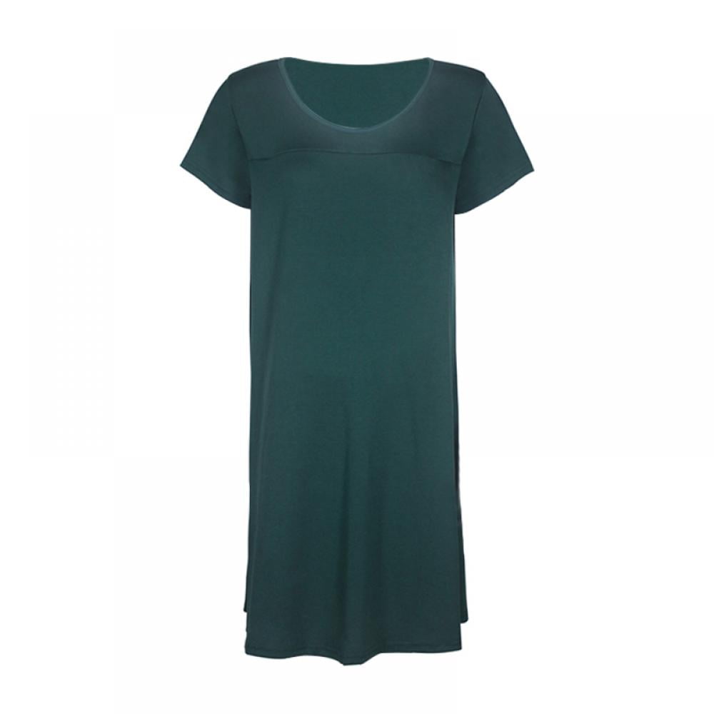 Maternity Nursing Robe Labor Delivery Nightgown Pregnancy Breastfeeding ...