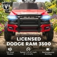 Beyamis 12V Licensed Dodge RAM 3500 Kids Ride-On Toy - Dual Motors ...