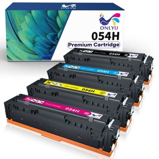 Canon 054 4-Color Toner Cartridge Set, Black/Yellow/Cyan/Magenta ...