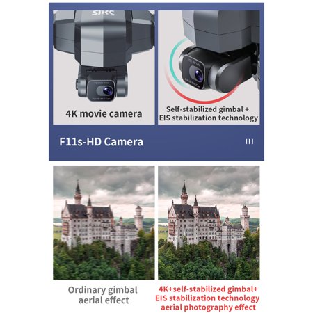 Remote Control Two-axis PTZ 4K High Definition Camera Aerial UAV Anti ...