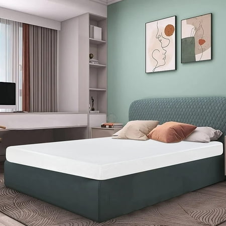 Click here for Fdw Full 5 Inch Medium-Firm Gel Memory Foam Mattre... prices