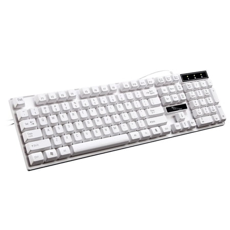 Q17 Wired USB Connected Keyboard 99 Keyboard with Number Section for ...