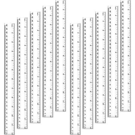 Rulers 12 Inch, 20 Pack, One Colors, Kids Ruler For School, Rulers For ...