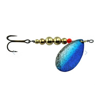 Thomas Cyclone Wobbler Spoon Freshwater Fishing Lure, Gold/Red, 1 1/2 ...