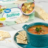 Great Value Unsalted Tops Saltine Crackers 16 oz, Sealed for Freshness ...