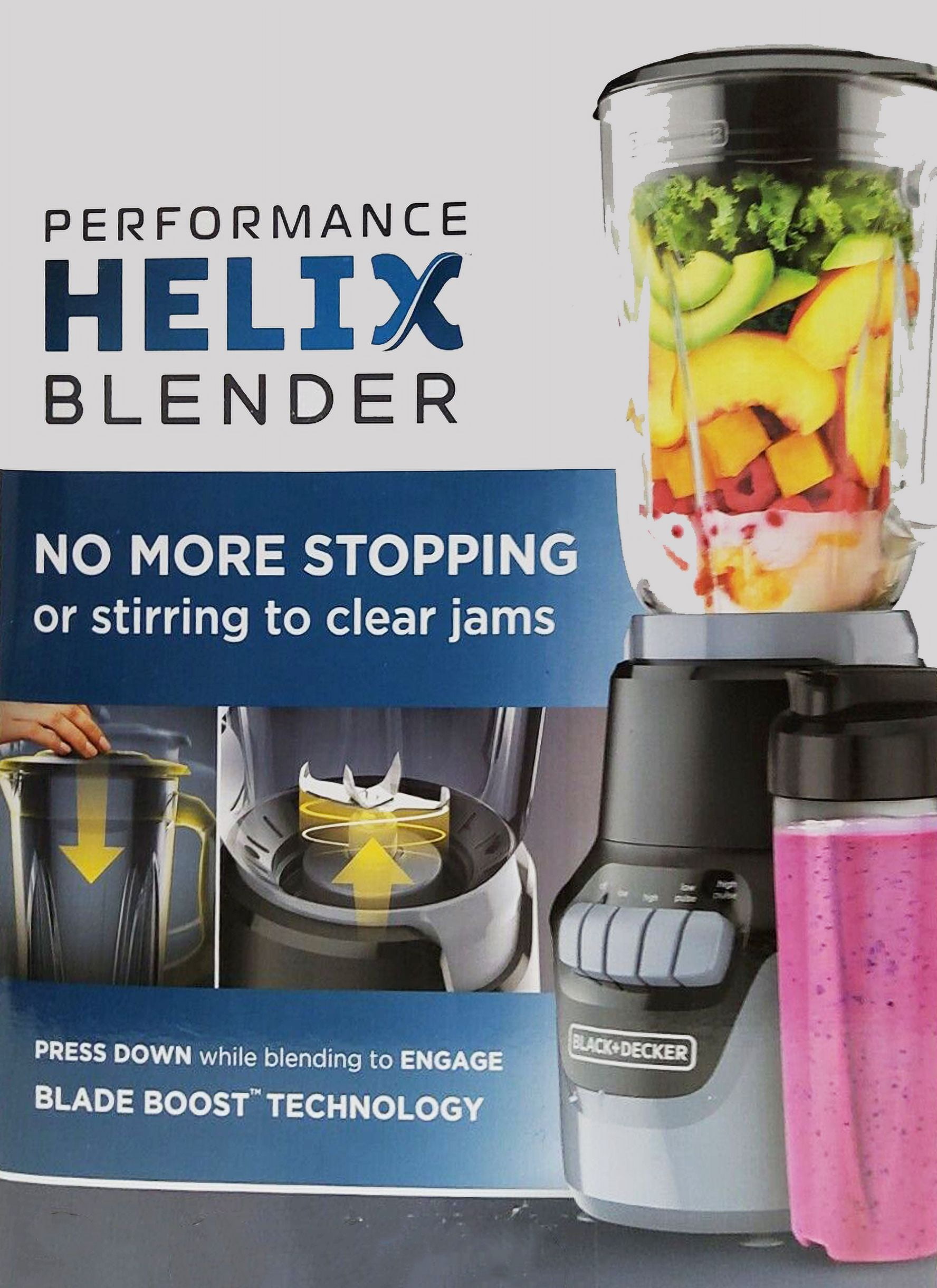 BLACK & DECKER BL1610BGP Performance HELIX Blender w/Personal Jar in Nepal at NPR 11135, Rating: 5