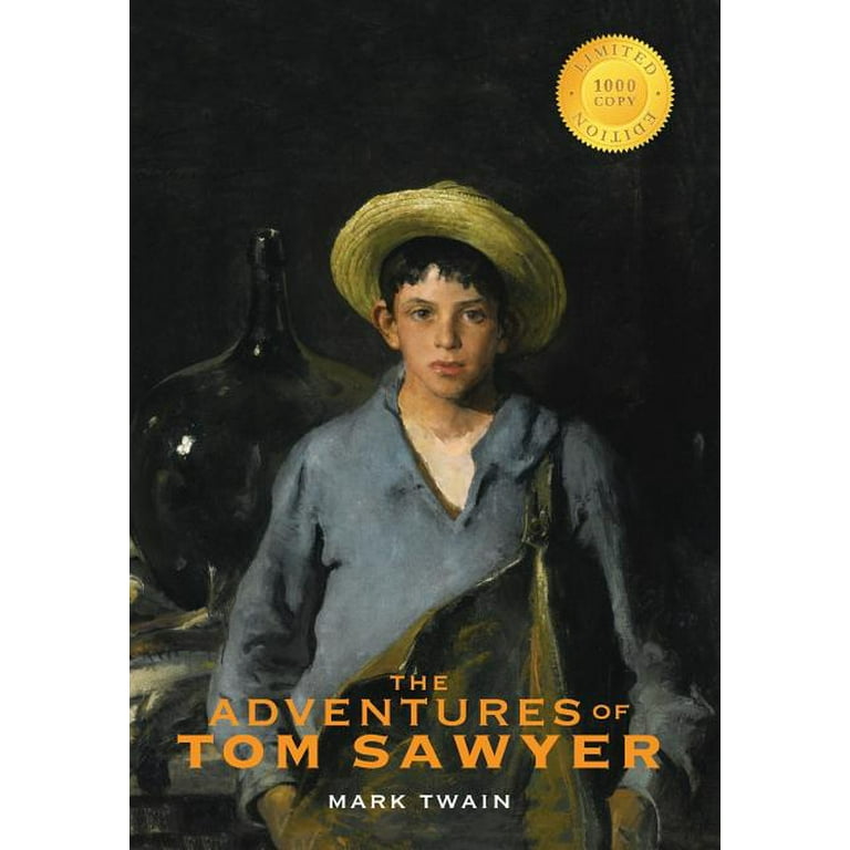 Tom Sawyer And Huckleberry Finn In The Graveyard