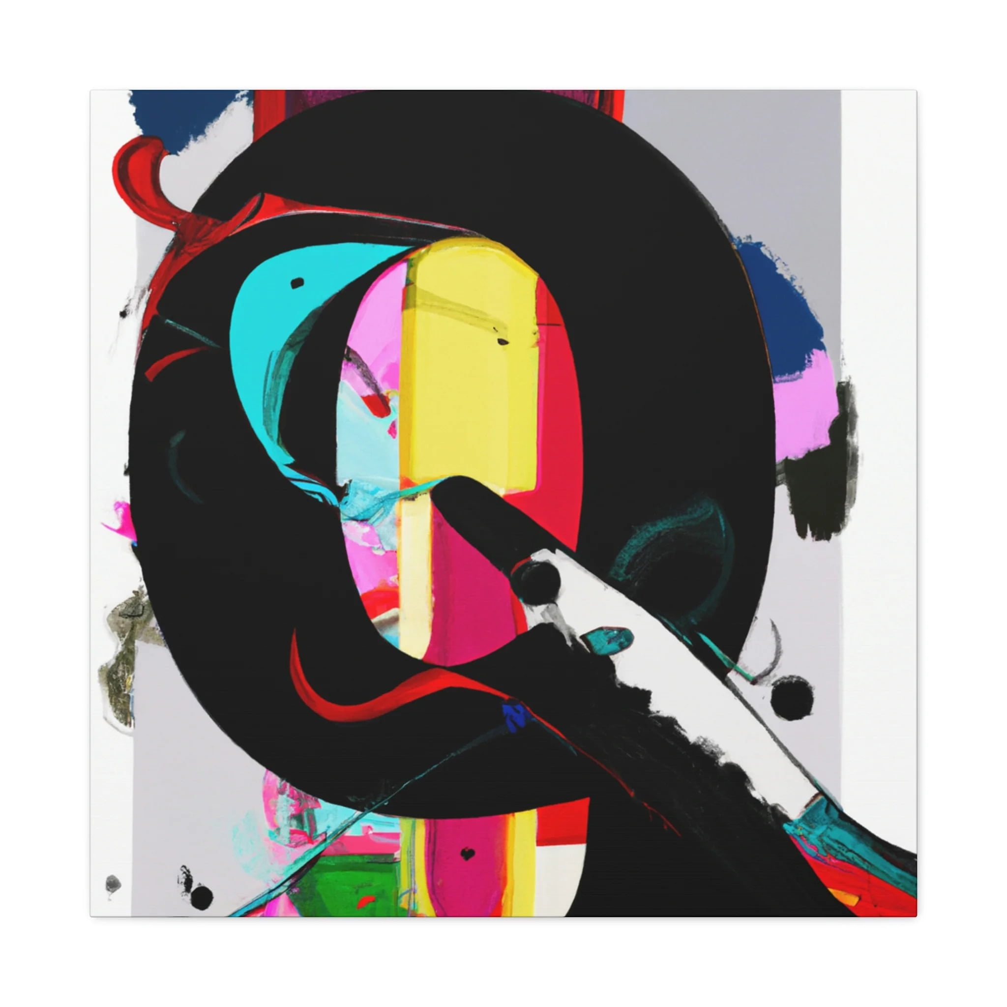 Q: A Question Mark - Canvas - Walmart.com