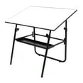 Studio Designs Folding Ultima Drafting Table with Adjustable Fold-A-Way ...