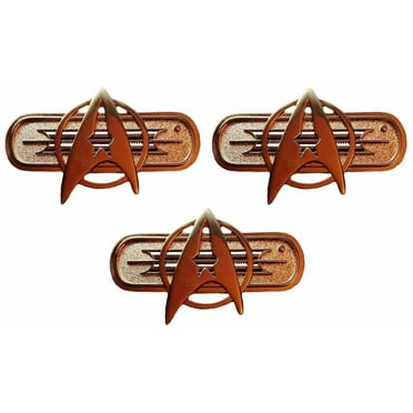 Star Trek Starfleet Insignia Stainless Steel Pin - Walmart.com