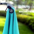 Magnetic Golf Towel with Clip, Microfiber Waffle Design - Industrial ...