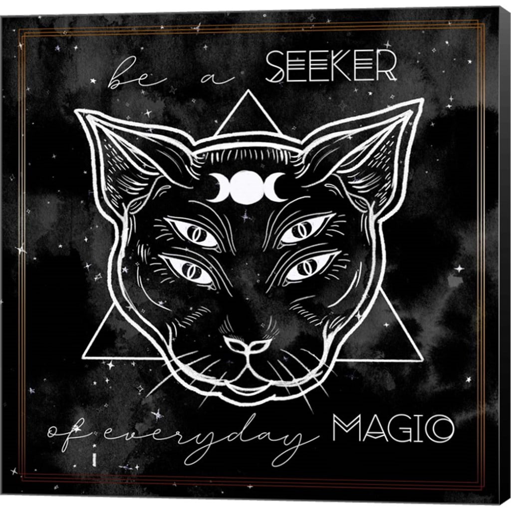 Great Art Now Mystical Cat II by Jennifer Parker, Canvas Wall Art, 24W ...