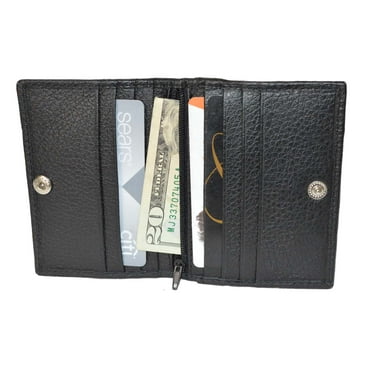 CREDIT CARD OUTSIDE ID HOLDER WALLET By Leatherboss - Walmart.com