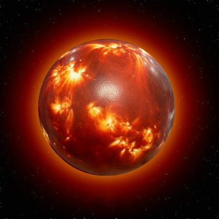 Stress Balls Bouncy Sponge Ball Eight Planets Star Ball Toy 63mm Eight ...