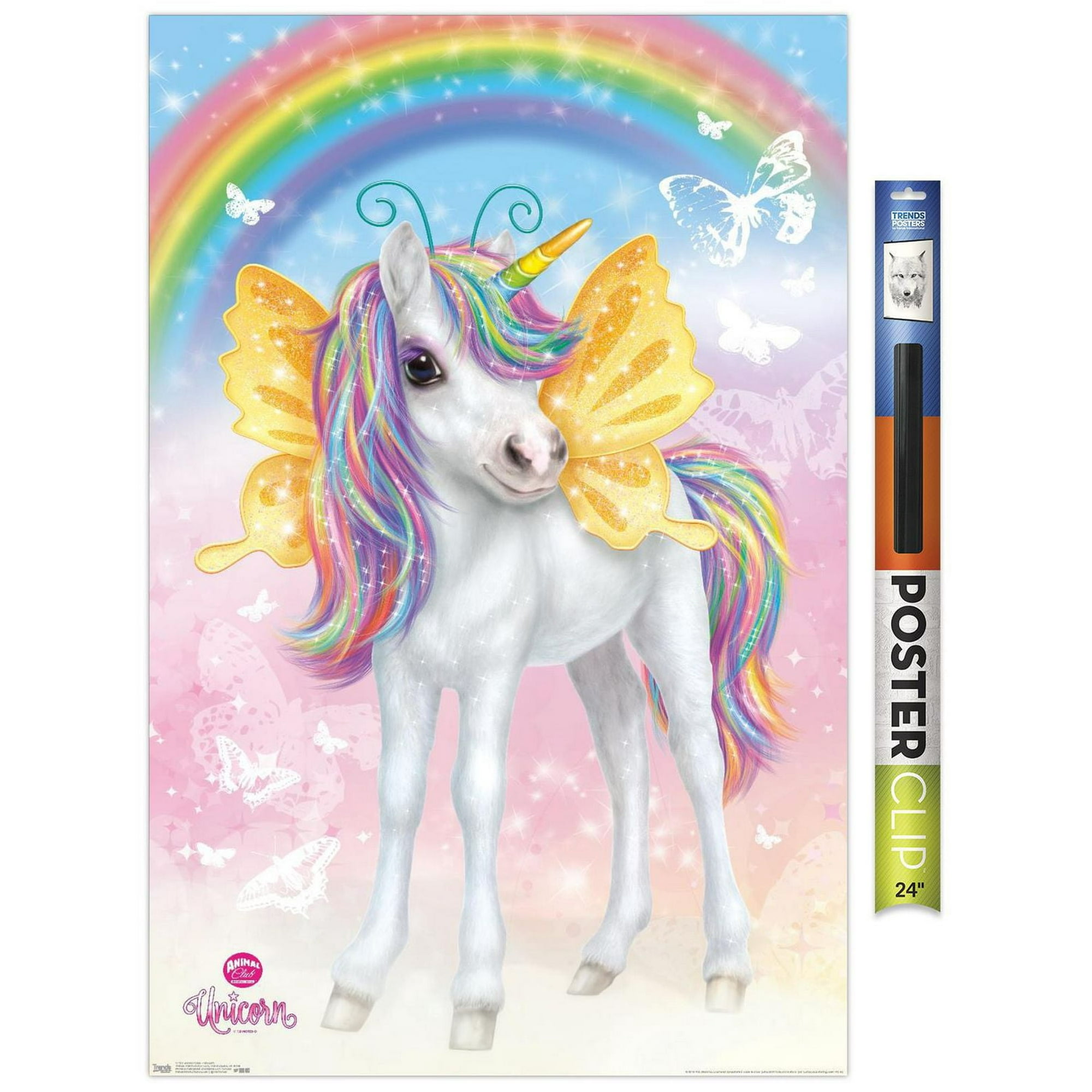 Click here for Trends International Animal Club - Unicorn Wall Po... prices