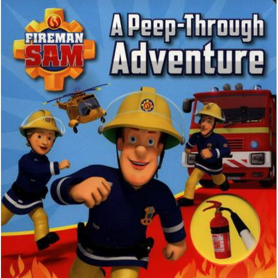 Pre-Owned Fireman Sam: A Peep-Through Adventure (Hardcover) 1405291737 ...