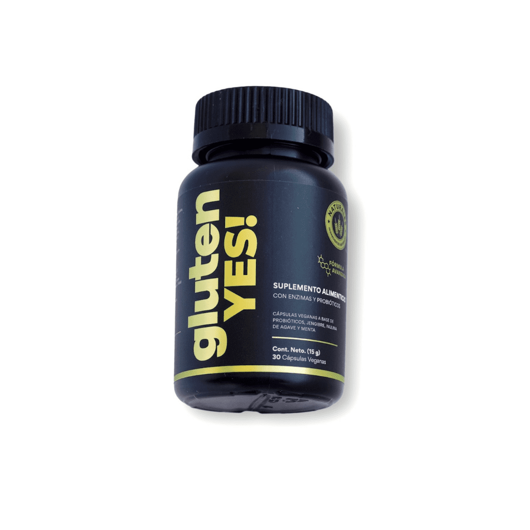 Pastillas para digerir el gluten Gluten YES! 100% natural con enzimas ...