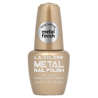 L.A. COLORS Metal Nail Polish, Metallica, 0.44 fl oz - Walmart.com
