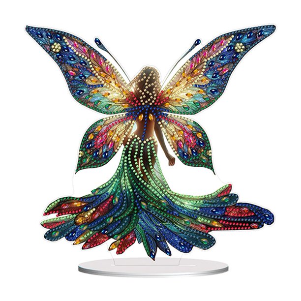 Decoraciones Escritorio Hada Acrílica Con para Adultos Principiantes ...