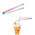 3pcs Practical Stainless Steel Tongs with Long Handle for Easy Flipping ...