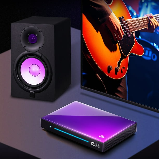 Reproductor multimedia HD para Android 14 Smart TV Box 8K Video Set Top ...