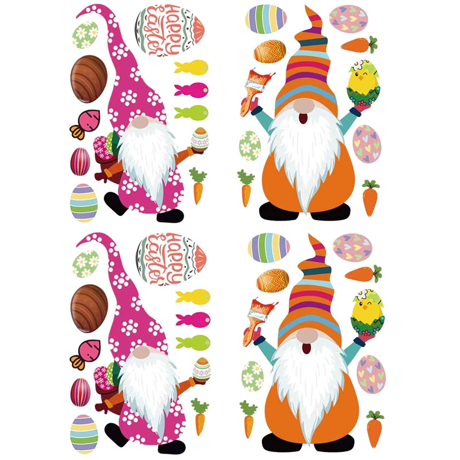 SHENGXINY Easter Decor NEW 2023 Clearance Diy Sticker Dwarf Iron Heat