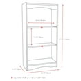 Hawthorn 48" Tall Adjustable Bookcase - Walmart.com