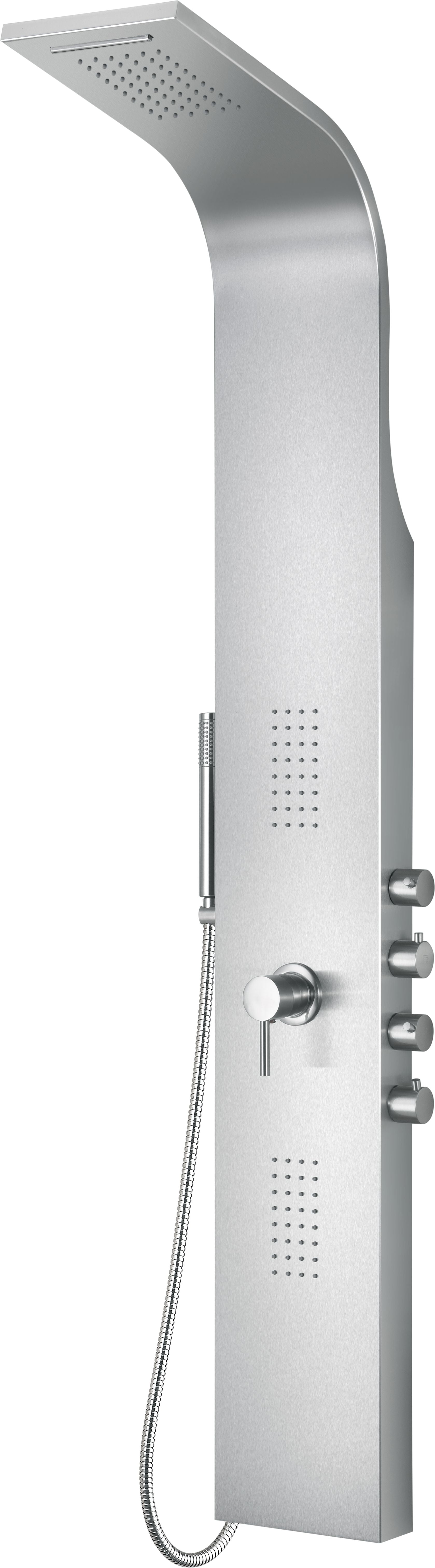 ALFI brand ABSP30 Stainless Steel Shower Panel with 2 Body Sprays ...