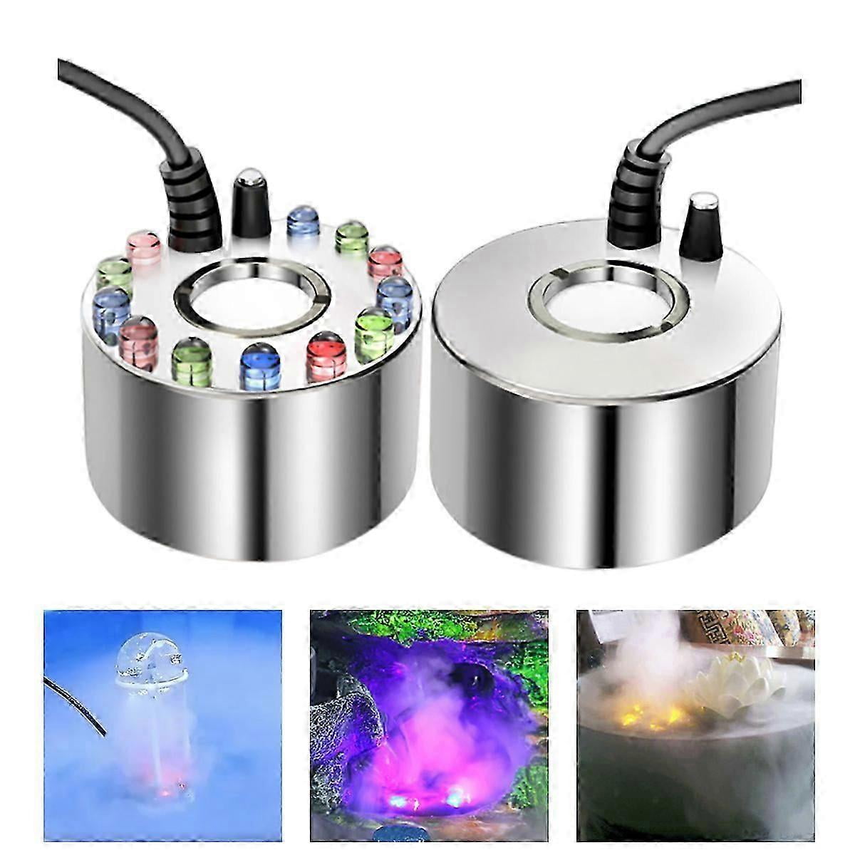 110V 220V Ultrasonic Mist Maker Fogger Fish Tank Atomizing Device ...