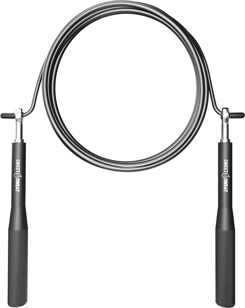 Sports Research Sweet Sweat Speed Rope, Black, 1 Jump Rope - Walmart.com