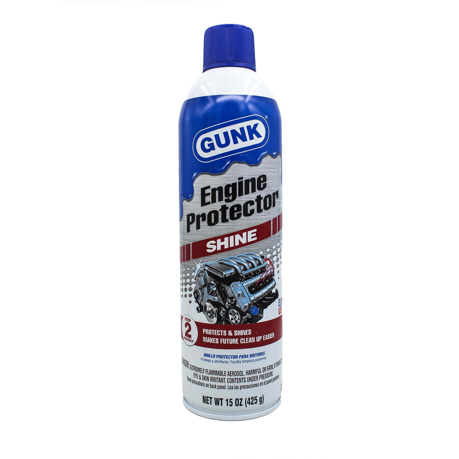 Gunk, Desengrasante y Abrillantador Para Motores, CEB1ES, 425gr ...