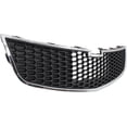 Chevrolet Cruze Bumper Grille - Front Chrome Black Insert - Walmart.com