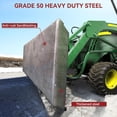 Dextrus 5/16" Mount Plate Skid Steer Loader Quick Tach Attachment Steel ...