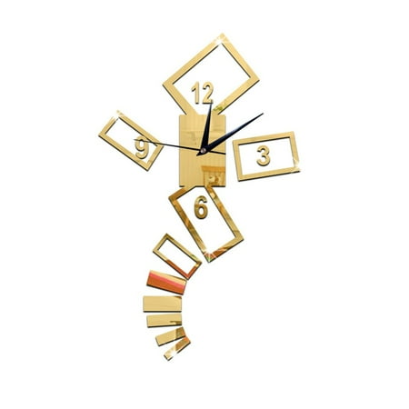 GZ022 Creative Mahjong Sieve Playing Card Wall Clock Study Bedroom Gold ...