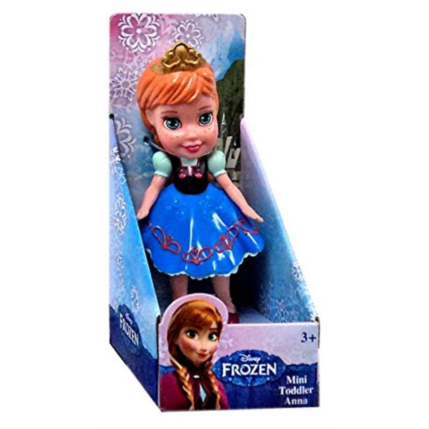 Mini 3" Disney Princess Anna Doll - Walmart.com