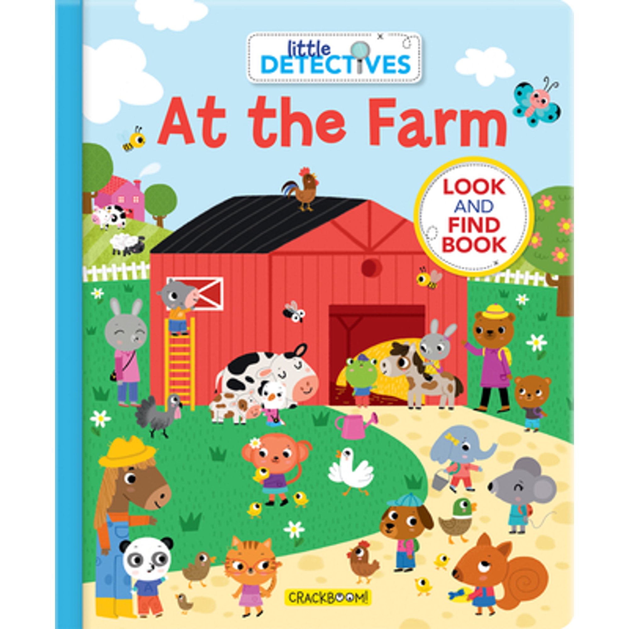 Pre-Owned Little Detectives at the Farm: A Look and Find Book (Board ...