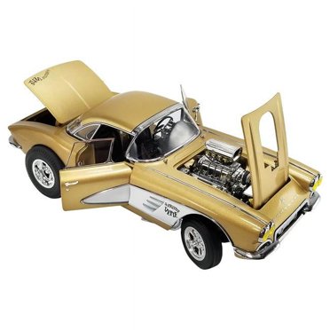 1957 Chevy Bel Air Hot Rod "Big Daddy Ed Roth", Black - Acme A1807014 ...