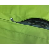 2 Pack Green Water-resistant Covers 20"x18"x4" for Outdoor Deep Seat ...