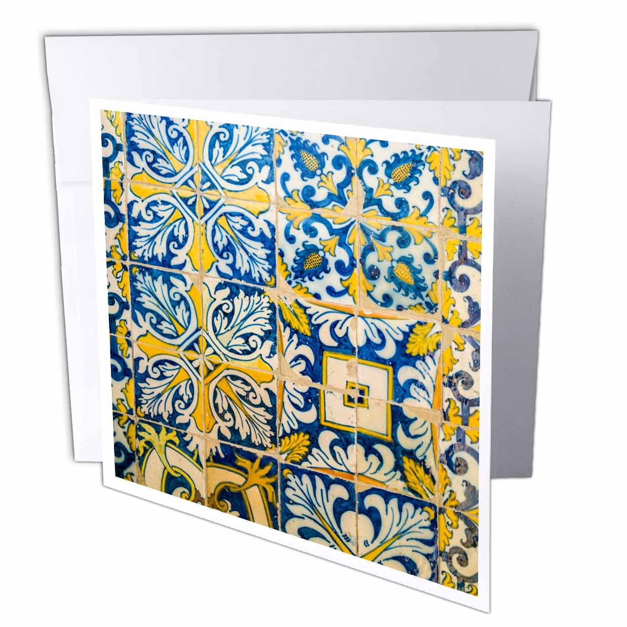 Portugal, Azores, Sao Miguel Island, Ponta Delgada. Azulejo tiles. 1 ...