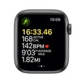 Apple Watch SE Series, New 1st Gen GPS, 44mm Space Gray Aluminum Case ...