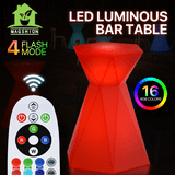 Magshion 16 Color Changing LED Bar Table Light Up Furniture Night Light ...